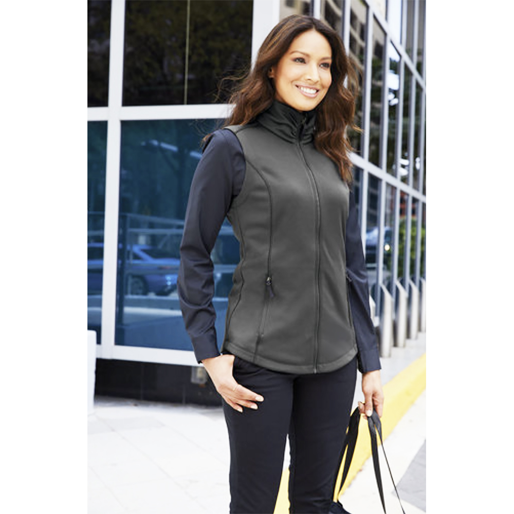 Port Authority® Ladies’ Collective Smooth Fleece Vest - HB Threads Port Authority® Ladies’ Collective Smooth Fleece Vest - HB Threads